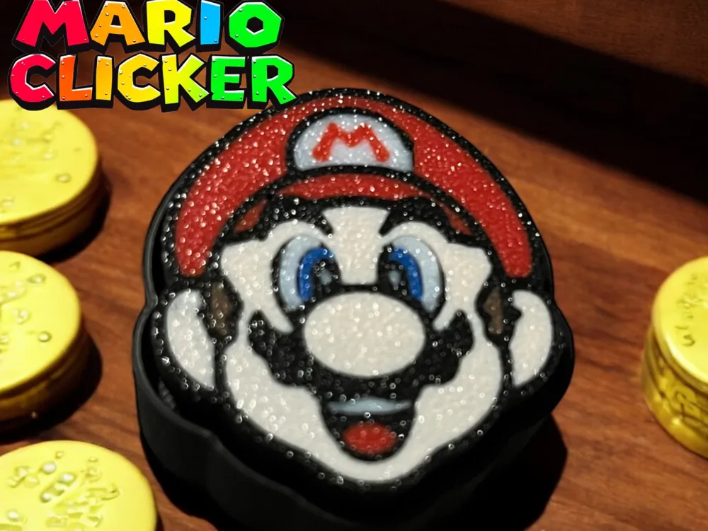 Mario Clicker by Librazon MakerWorld: Download Free 3D Models