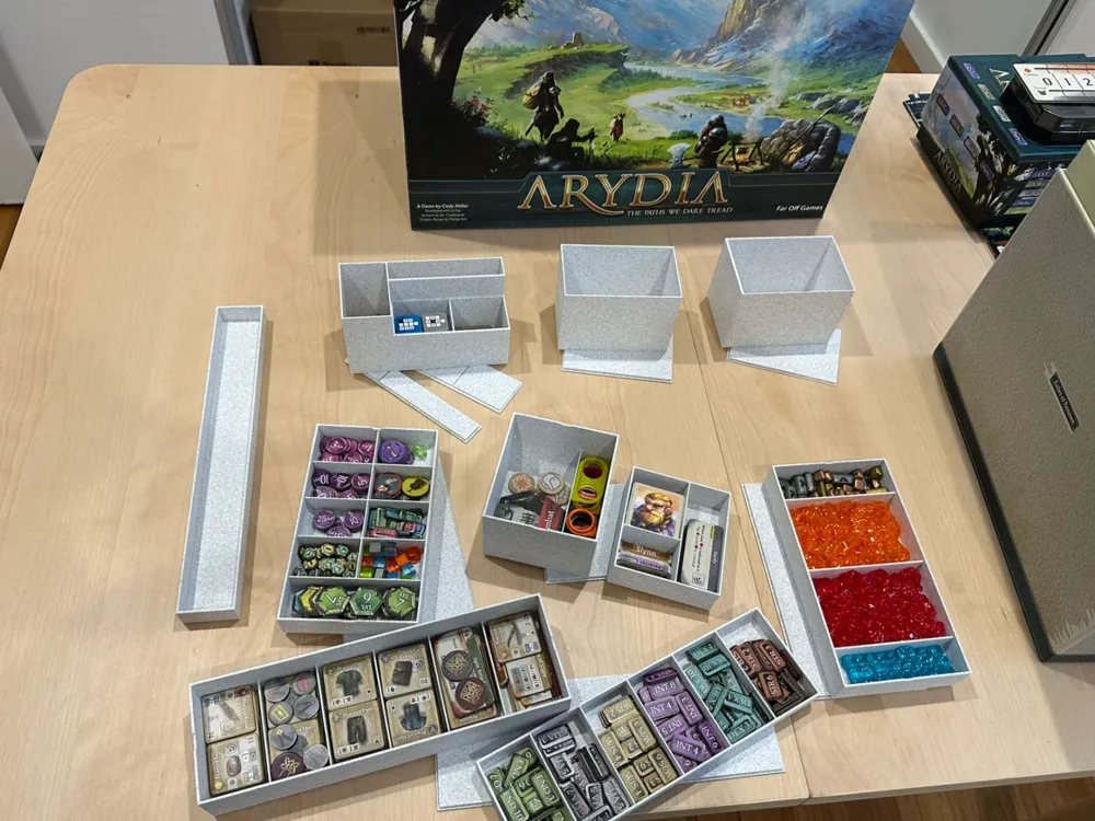 Arydia Tokens Insert - Free 3D Print Model - MakerWorld
