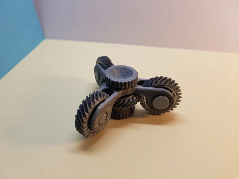 Gyro Fidget Spinner - Free 3D Print Model - MakerWorld