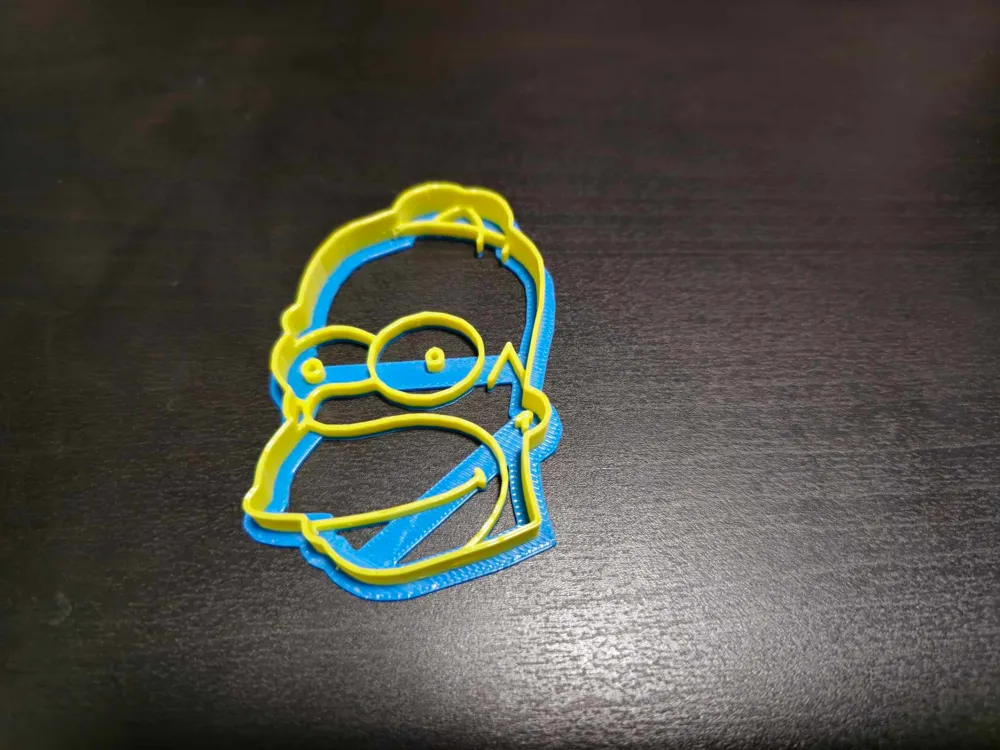 The Simpsons Cookie Cutter by 3DBURI - MakerWorld
