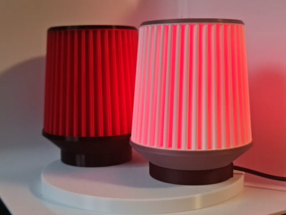 Air Filter Lamp 001 or any LED strip by Sanja 3D MakerWorld: Download ...
