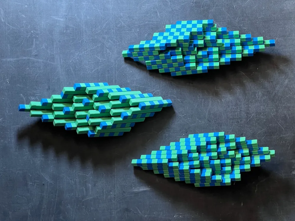 Checkered Flexigrid Collection by jetpad MakerWorld: Download Free 3D ...