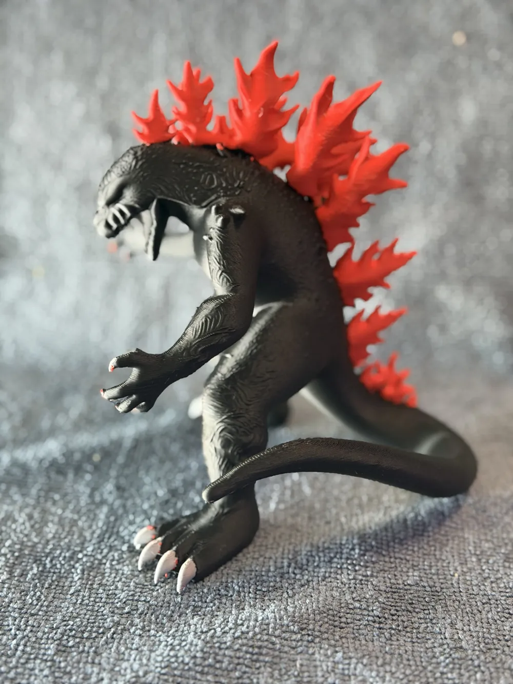 Radioactive Kaiju/Godzilla Scale Display Model - Free 3D Print Model ...