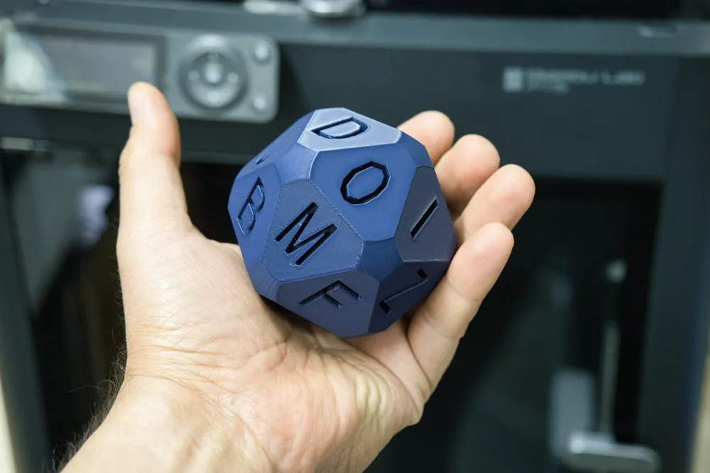 Alphabet D20 by CyB3rn0id MakerWorld: Download Free 3D Models