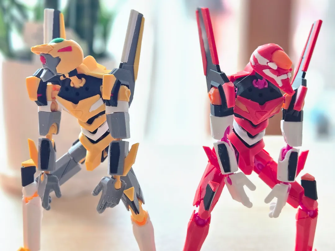 Proto 9 Evangelion unit 0, unit 2 action figure - Free 3D Print Model - MakerWorld