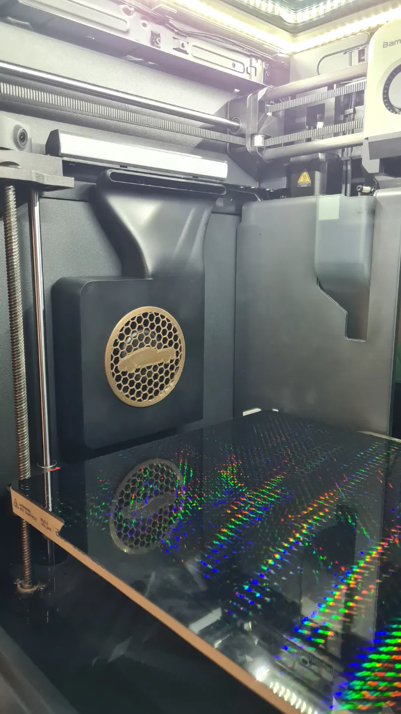 Auxiliary Fan Cover - X1 / X1C / P1P / P1S - Mustang Remixed by Buczuuu ...