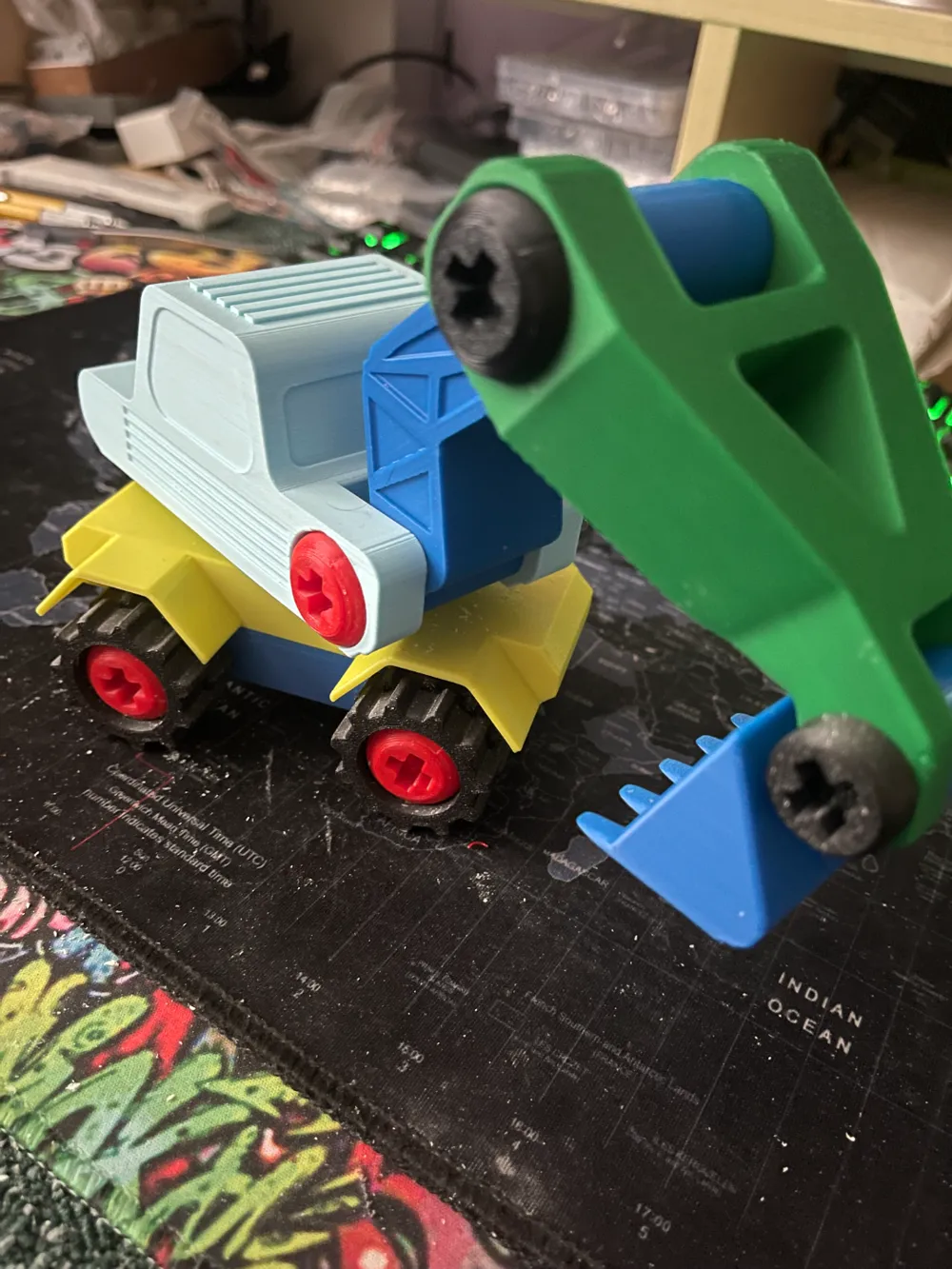 Building Kit - Excavator - Little Mechanic edition by intommy - MakerWorld