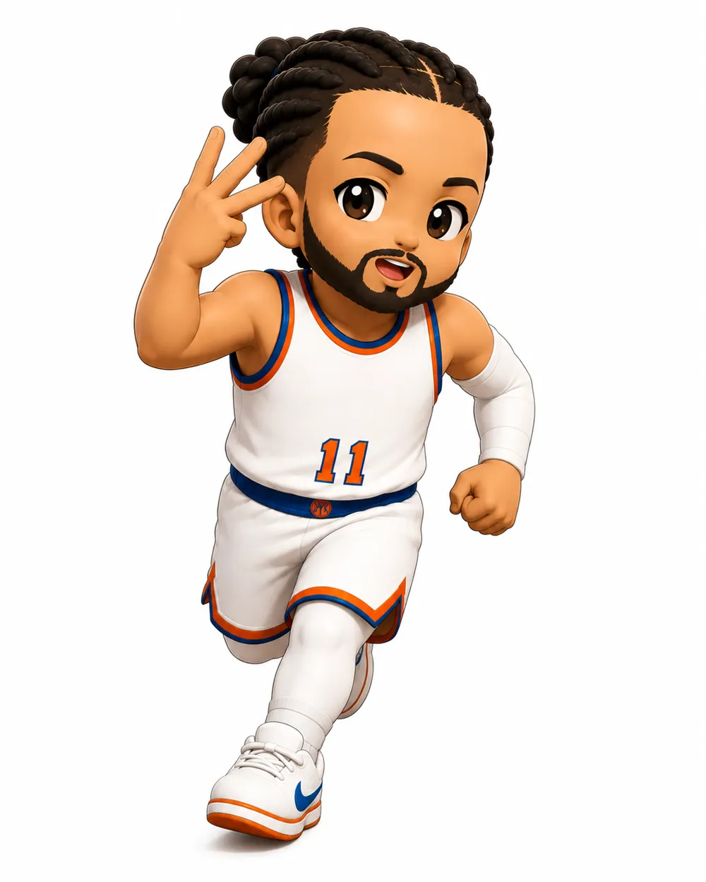 Jalen Brunson Figure - Free 3D Print Model - MakerWorld
