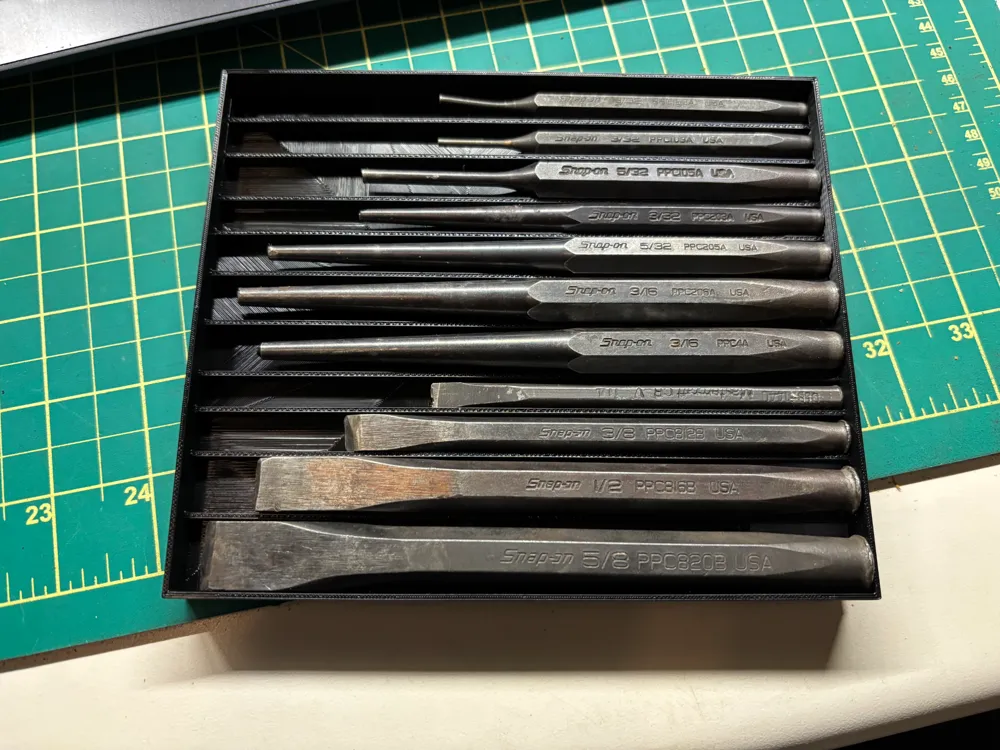 Snap-on Punch and Chisel Organizer by UnregisteredLamp MakerWorld ...