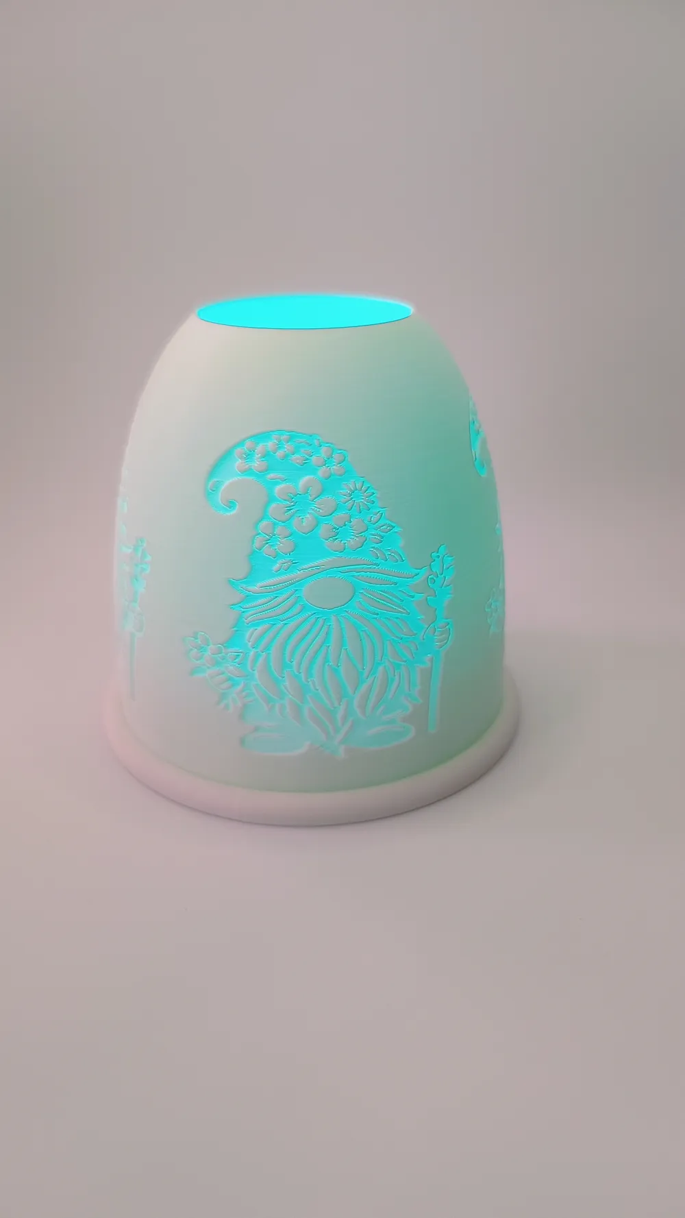 Blossom Magic Gnome Light Dome - Free 3D Print Model - MakerWorld