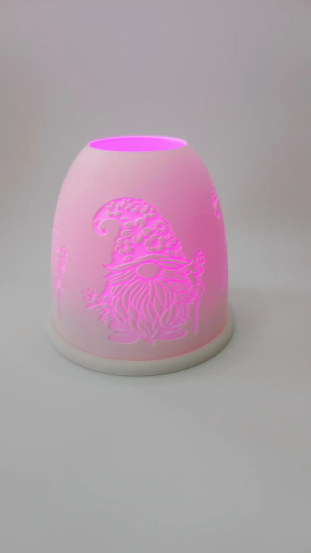 Blossom Magic Gnome Light Dome - Free 3D Print Model - MakerWorld
