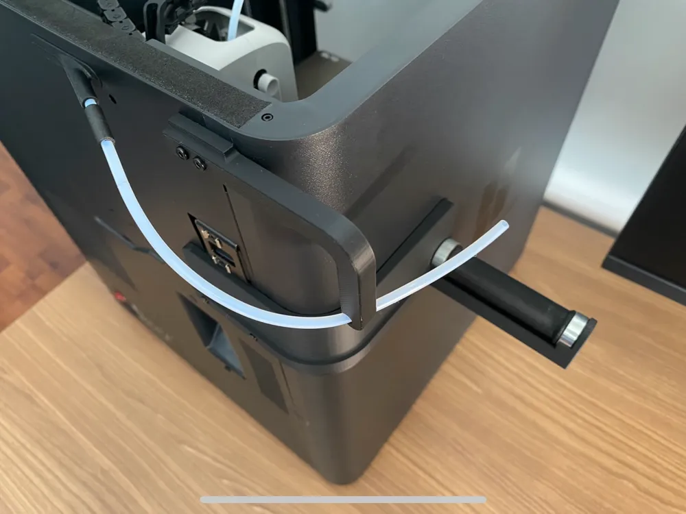Side spool holder (For P1S and X1C) - Free 3D Print Model - MakerWorld
