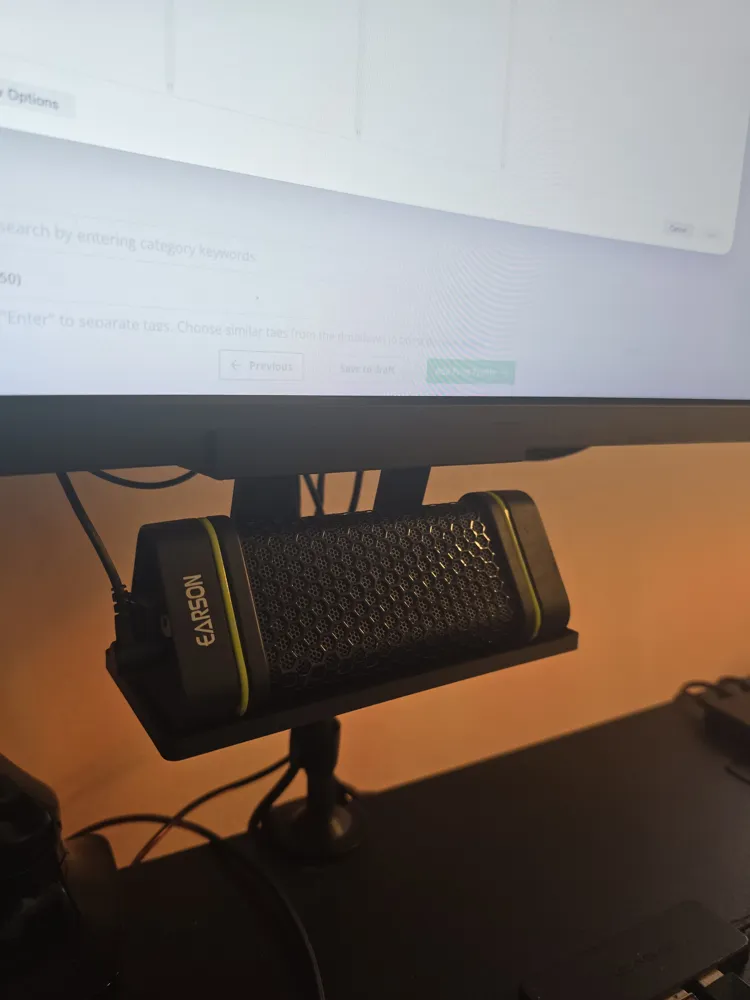 Under monitor shelf - Free 3D Print Model - MakerWorld