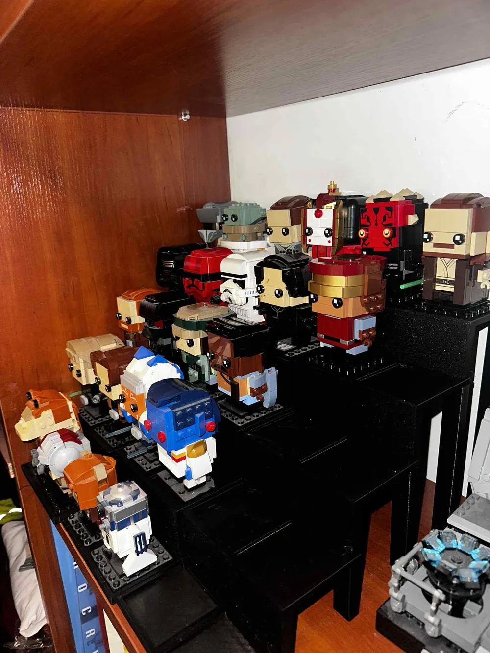 Modular brickheadz display - 2/3/4/5 levels - Free 3D Print Model ...