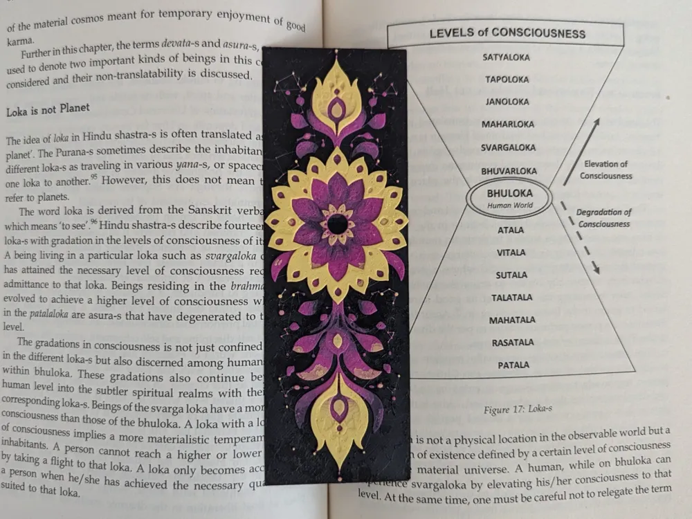 Rangoli Bookmark #2 by TheButterThief - MakerWorld