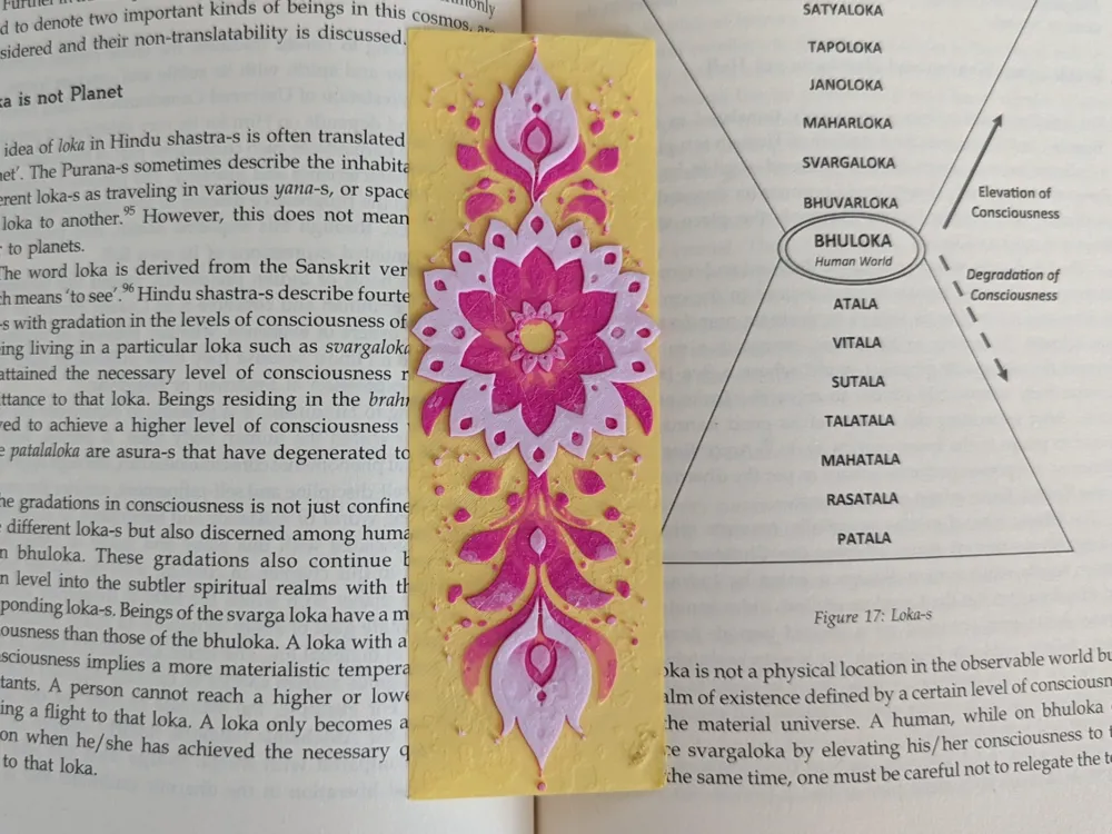 Rangoli Bookmark #2 by TheButterThief - MakerWorld