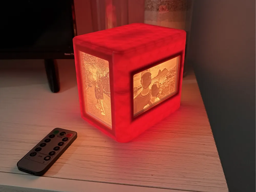 Magnetic Lithophane Box Frame 120mmx80mm Pictures by SKenny MakerWorld ...