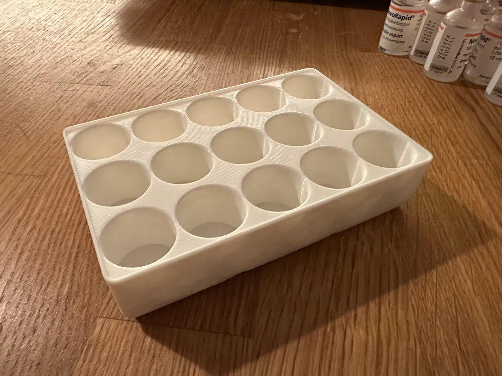 Insulin Vial Holder (2x3 - Gridfinity) - Free 3D Print Model - MakerWorld