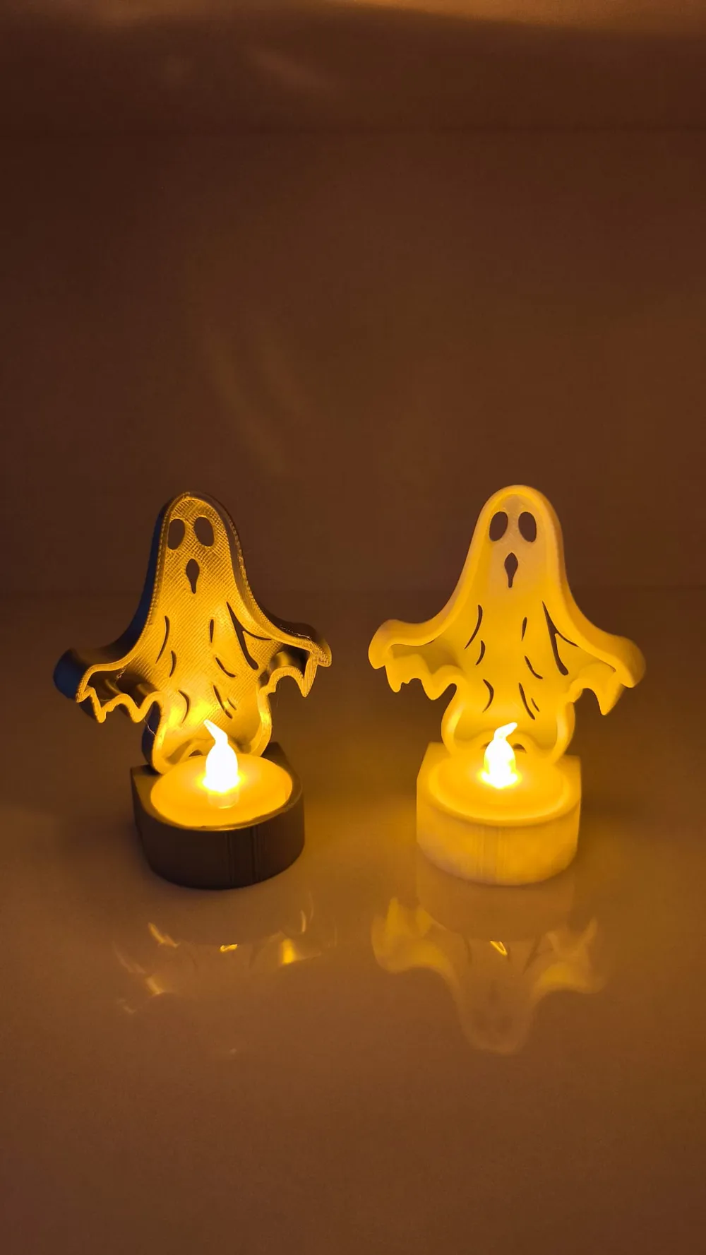 Halloween Ghost Tealight Stand by daniel.rynduch MakerWorld: Download ...