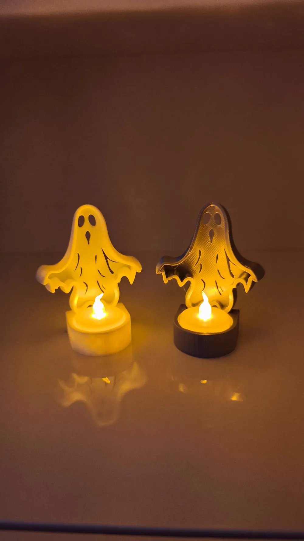 Halloween Ghost Tealight Stand by daniel.rynduch MakerWorld: Download ...