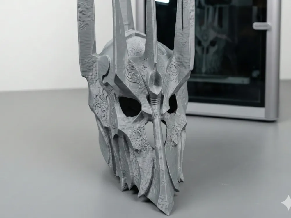 Sauron's Helmet - Free 3D Print Model - MakerWorld