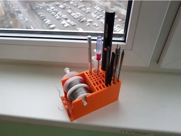 Soldering Station Tool Storage Box by 3D打印小小一 - MakerWorld