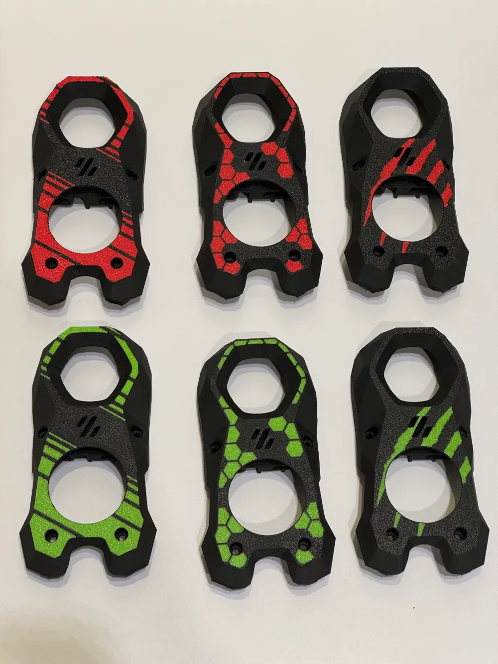 Improved Stealthburner Faces with Stripes, Claws and Hex Patterns ...