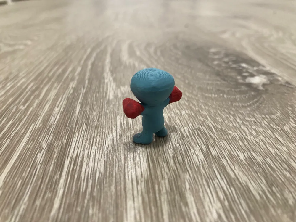 Mini Alien with Boxing Gloves! by Inventor Coral - MakerWorld