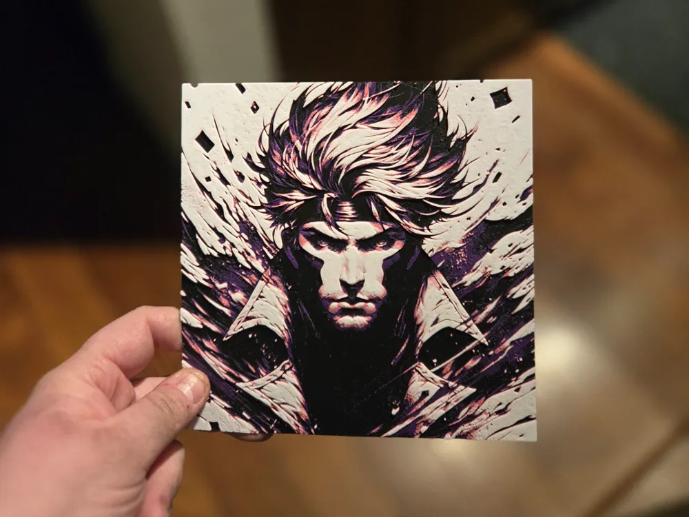 Graffiti Gambit Hueforge by 3Ree Printing - MakerWorld