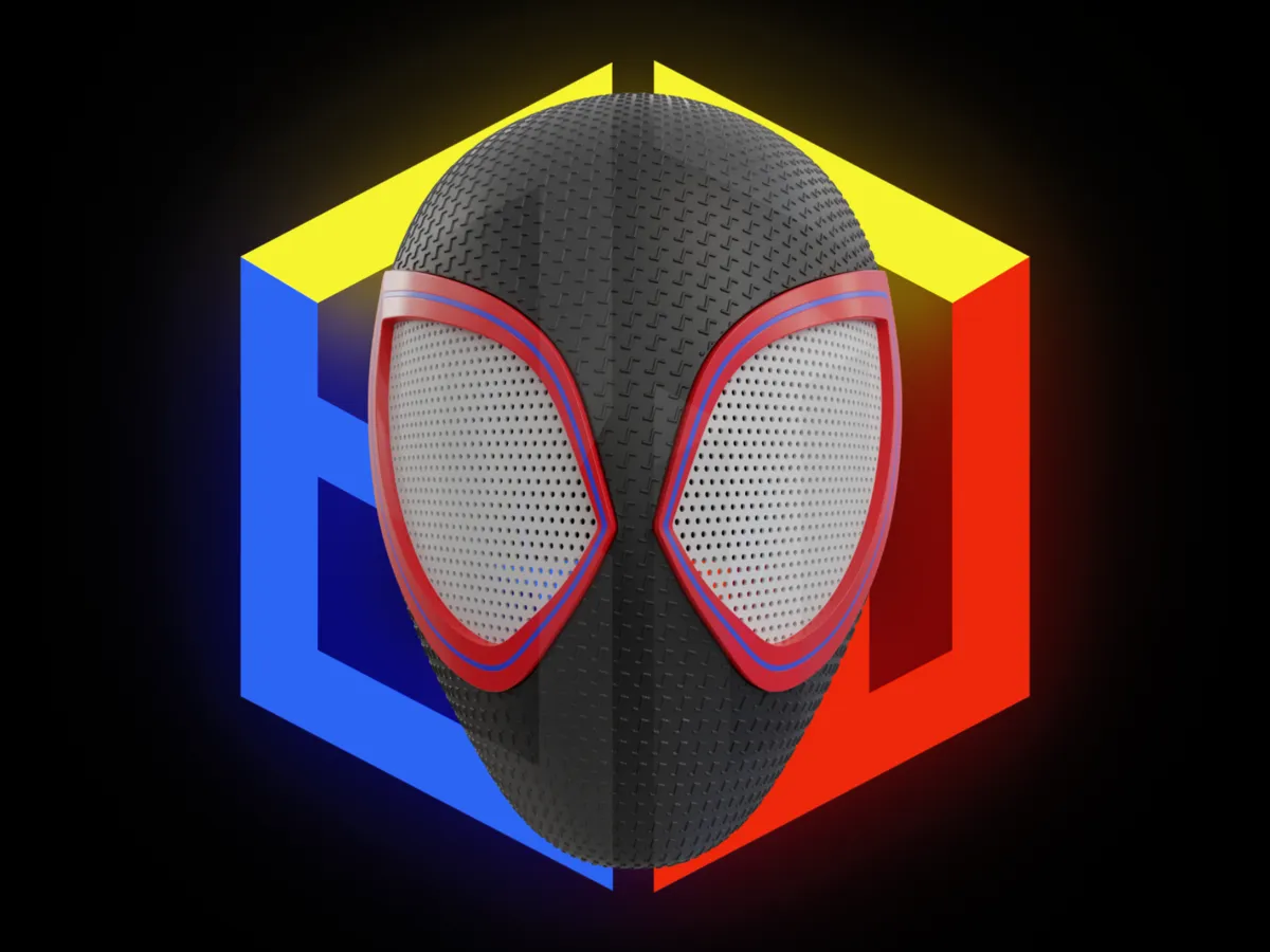 Miles Morales Spiderverse Helmet - Free 3D Print Model - MakerWorld
