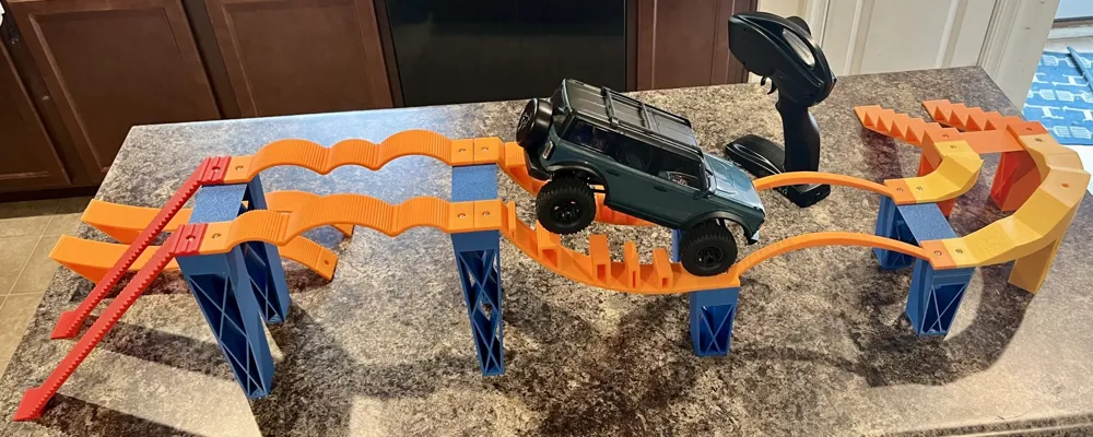 18th-24th Scale RC Crawler Course-Set 1_Obstacles - Free 3D Print Model ...