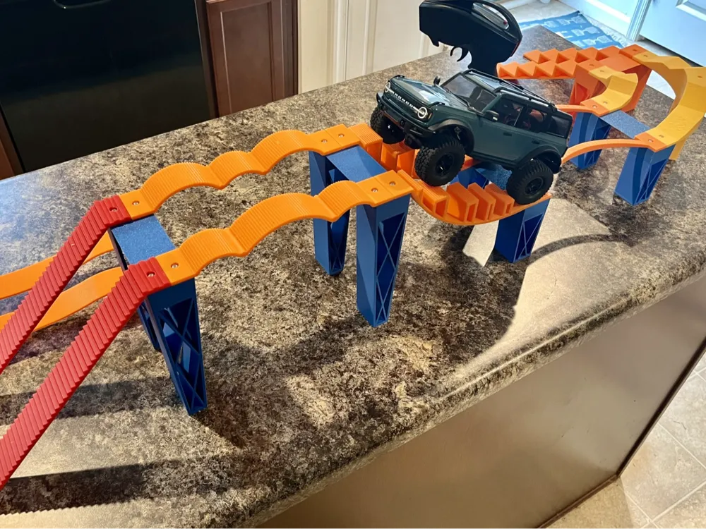 18th-24th Scale RC Crawler Course-Set 1_Obstacles - Free 3D Print Model ...