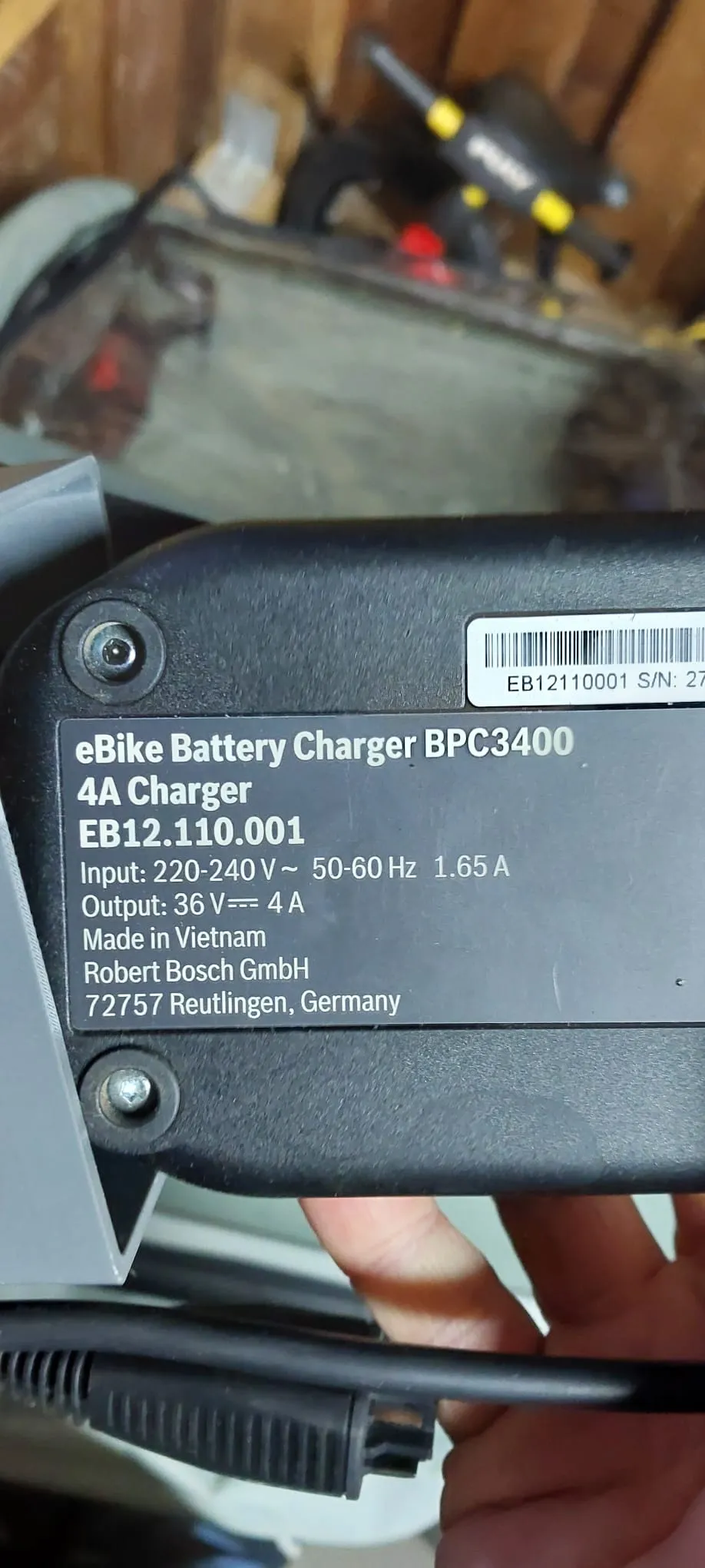 HSW - eBike Charger Holder for Bosch BPC3400 - Free 3D Print Model ...