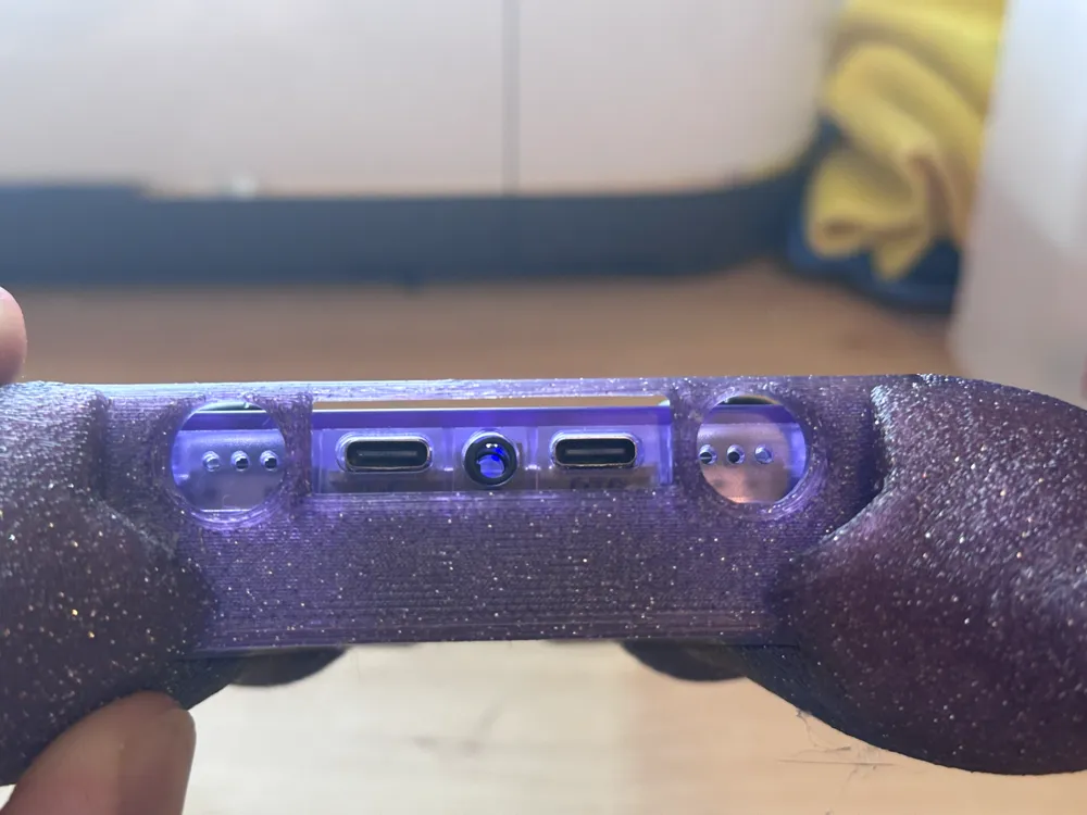 Fuzzy Skin R36S Grip Remixed by BRalstonCWI - MakerWorld