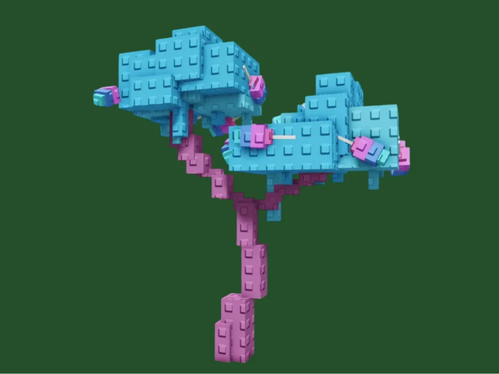 Candy Blossom Tree from Grow a Garden Roblox - Free 3D Print Model ...
