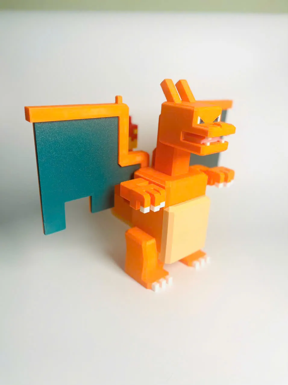 Charizard Pokemon Voxel Multipart - Free 3D Print Model - MakerWorld