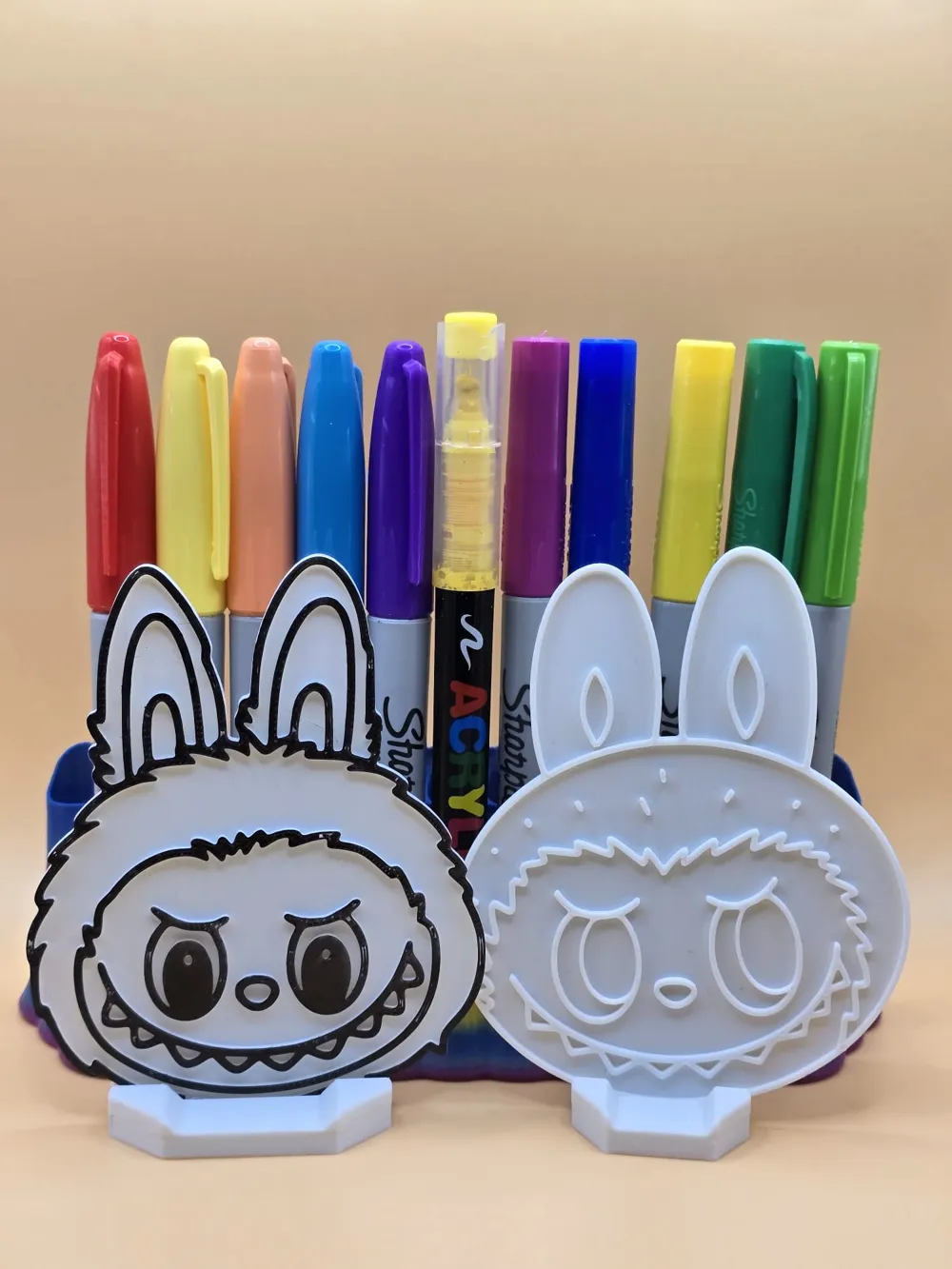 Coloreando las Cabezas de Labuba La Bu Bu La Boo Boo por Merilno3D ...