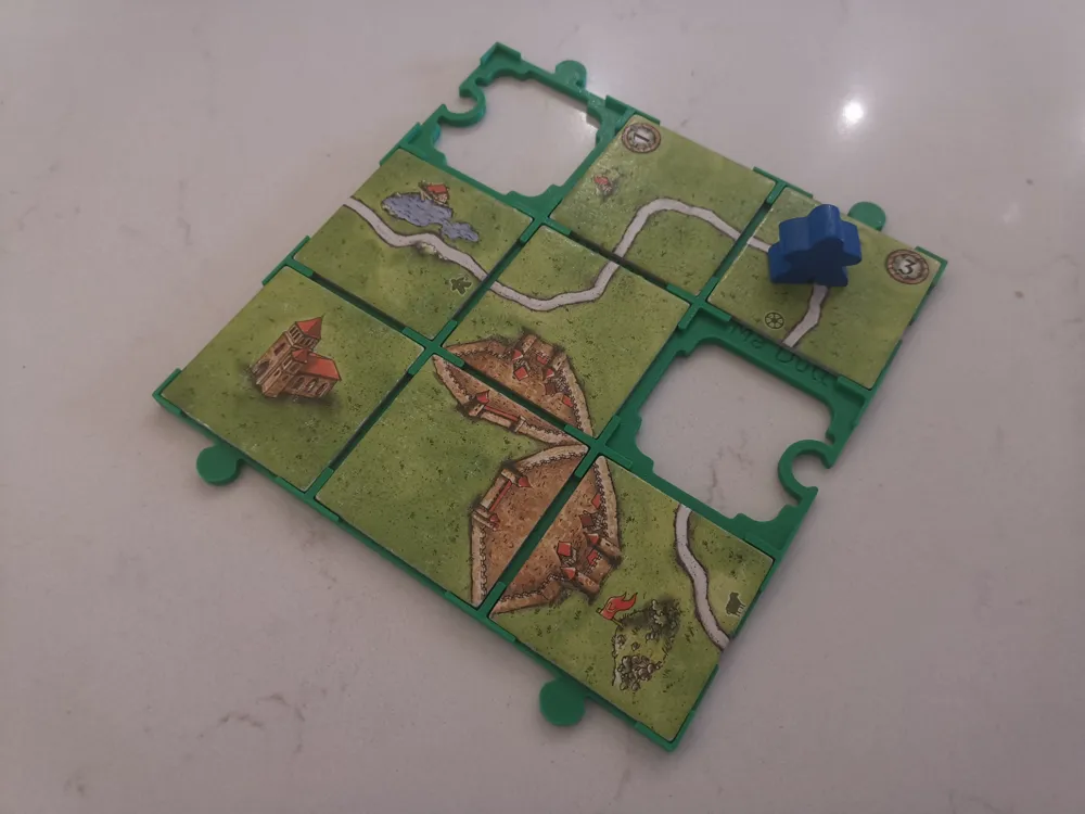 Carcassonne Base Plate 3x3 Tile Grids by MaDutt - MakerWorld