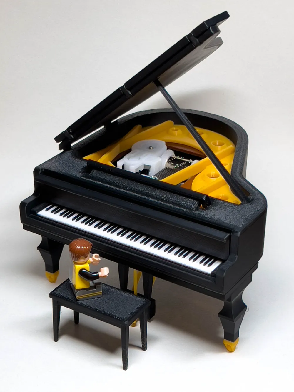 Piano bench, Matching K014, K015 kit piano - Free 3D Print Model ...