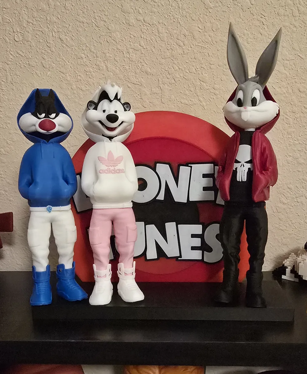 Looney Tunes Display Shelf by Aprilk6366MakerWorld: Download Free 3D Models