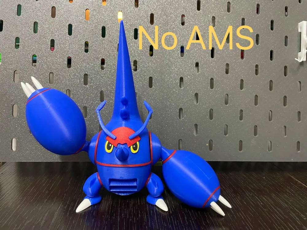 Pokemon Articulated Mega Heracross Bug King 18CM - Free 3D Print Model ...