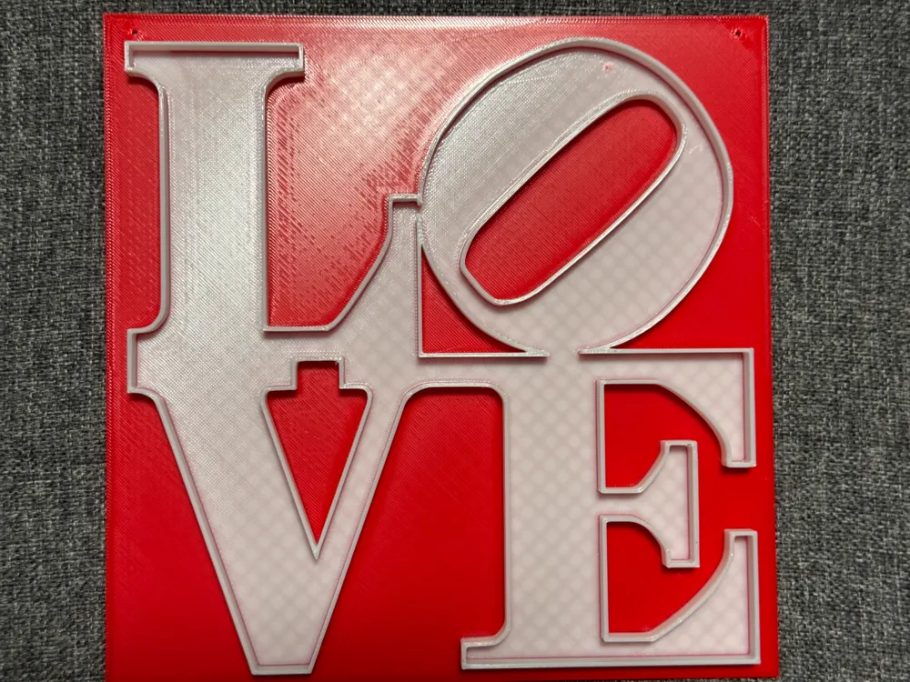 LOVE wall sign by nello - MakerWorld