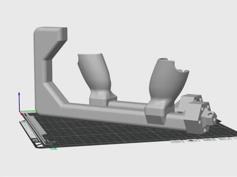 Quest3 Gunstock with magnets lock. Remixed by Sam AI MakerWorld ...