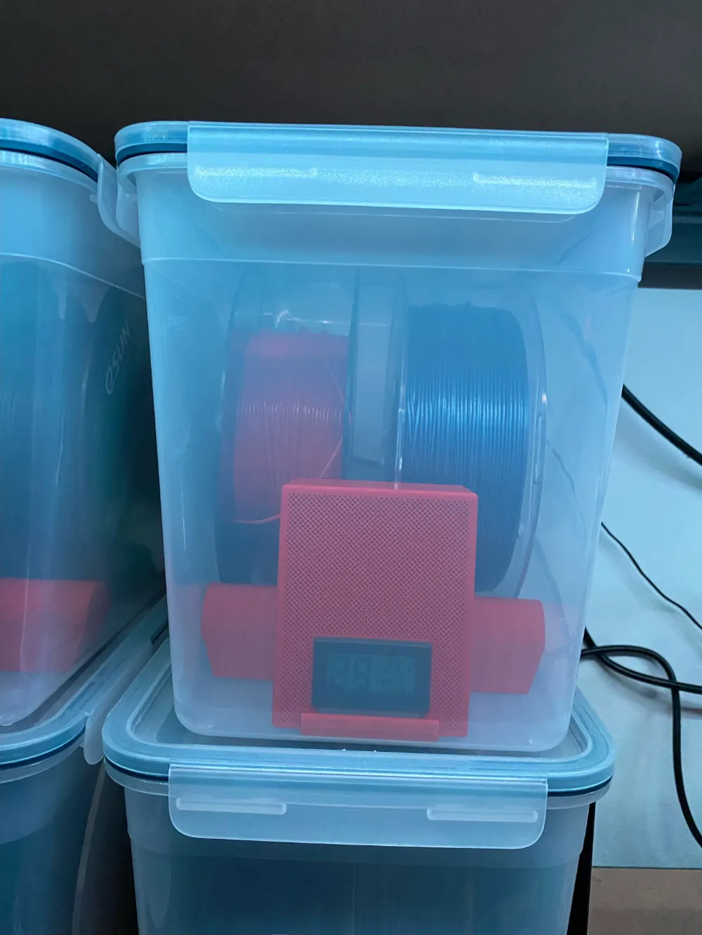 Ikea 365+ 10.6l, storage-/ drybox with hygrometer - Free 3D Print Model ...