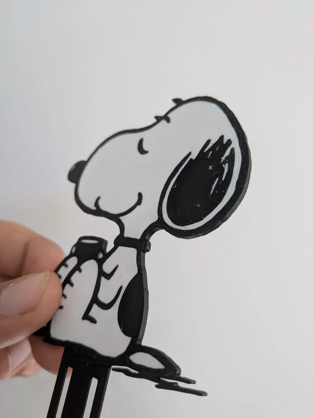 snoopy bookmark - Free 3D Print Model - MakerWorld