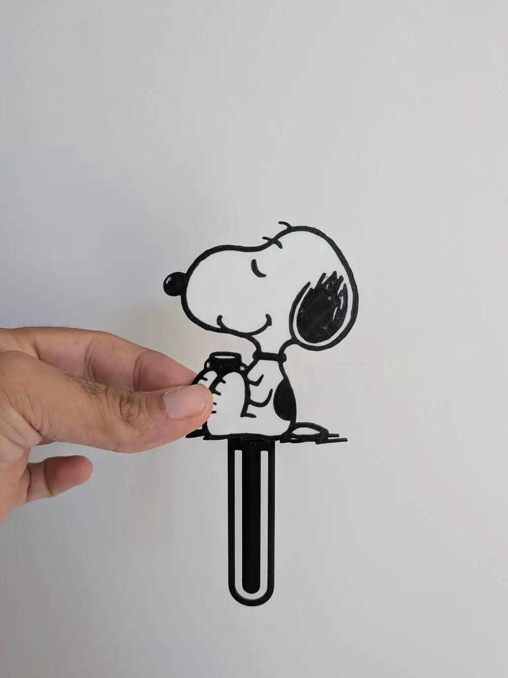snoopy bookmark - Free 3D Print Model - MakerWorld