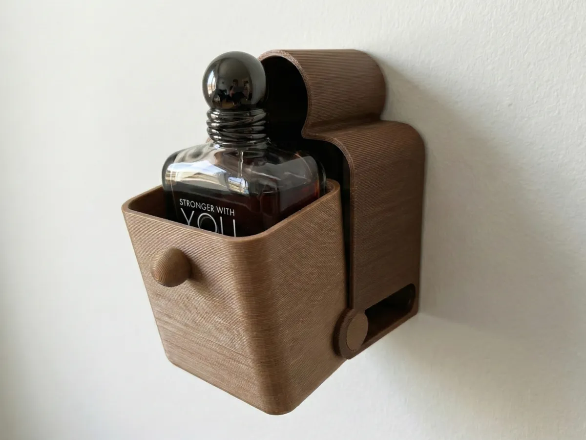 The Scent Vault: Wall-Mounted Sliding Display - Free 3D Print Model ...