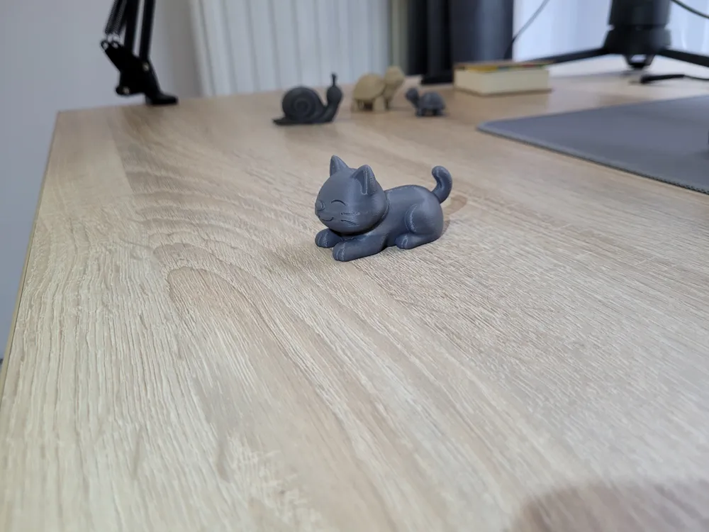 Cute little cat - Free 3D Print Model - MakerWorld
