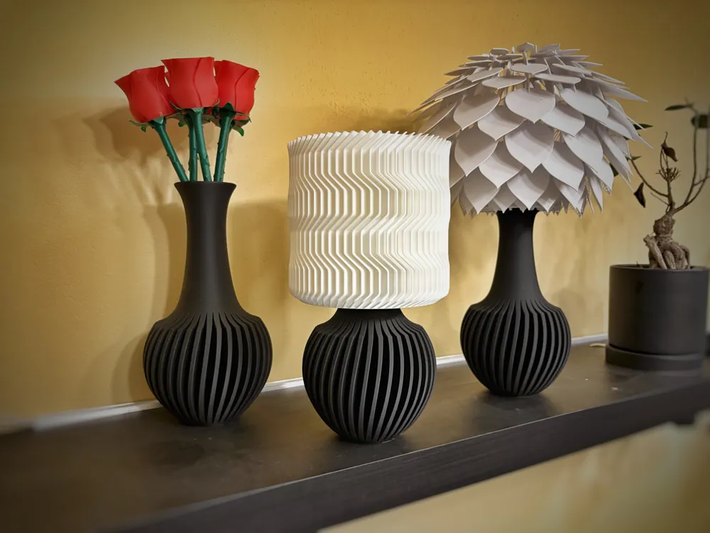 Modern wave vase-sphere - Free 3D Print Model - MakerWorld