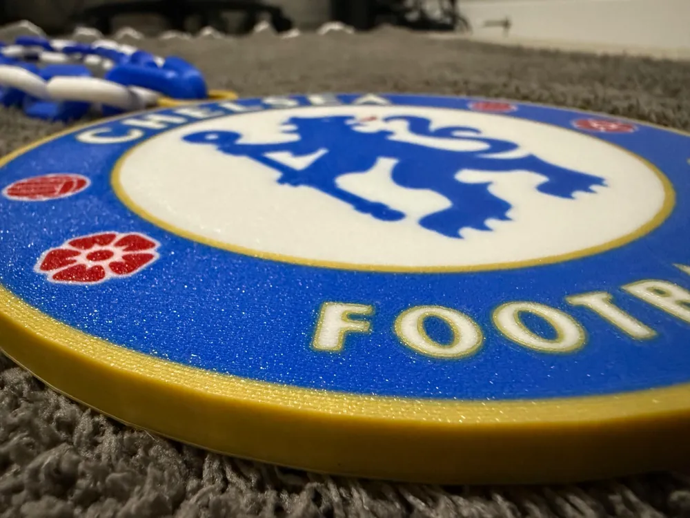 Chelsea F.C. oversized logo chain / sign by CTK 3D Printing MakerWorld ...
